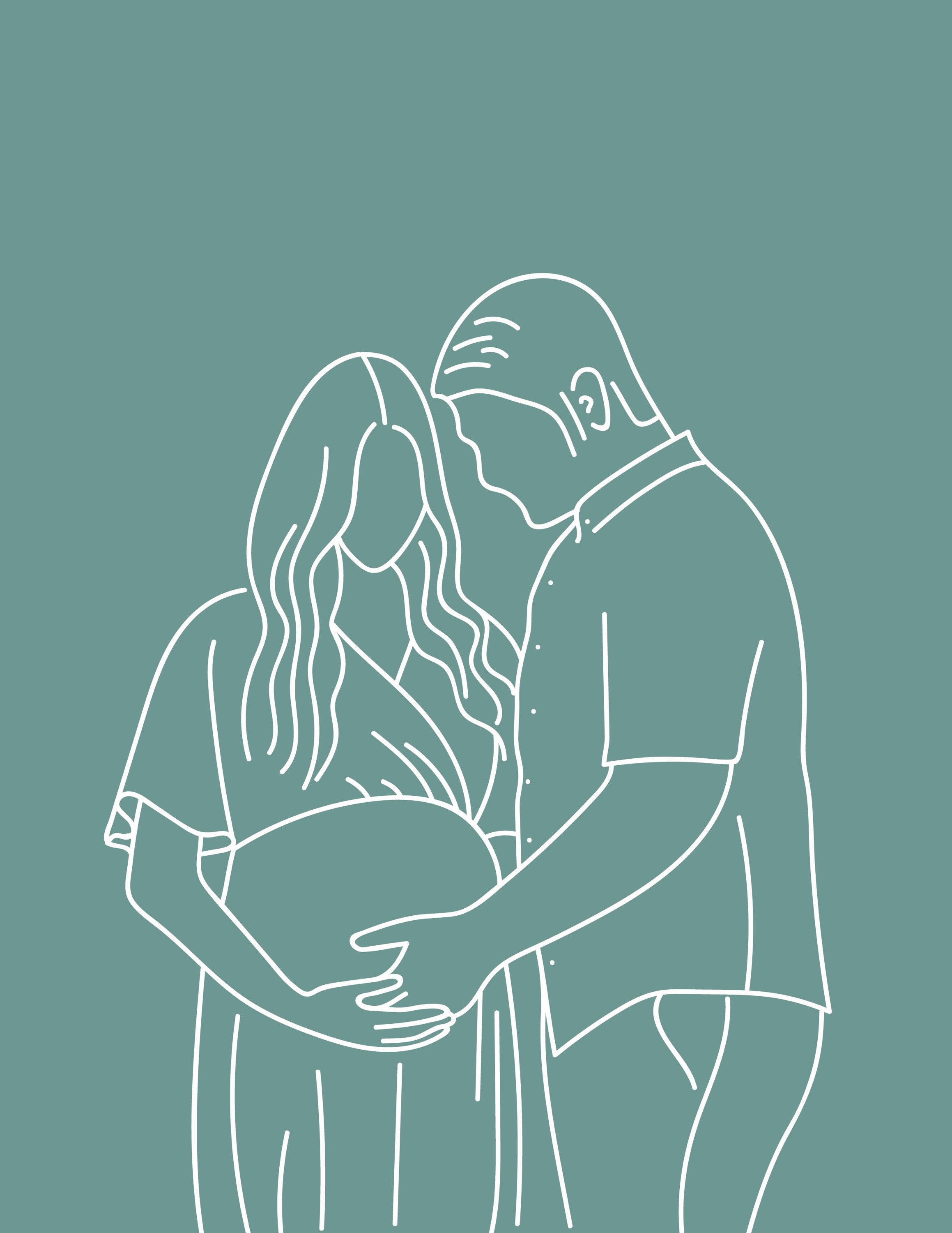 Custom Line Drawing Print - Etsy