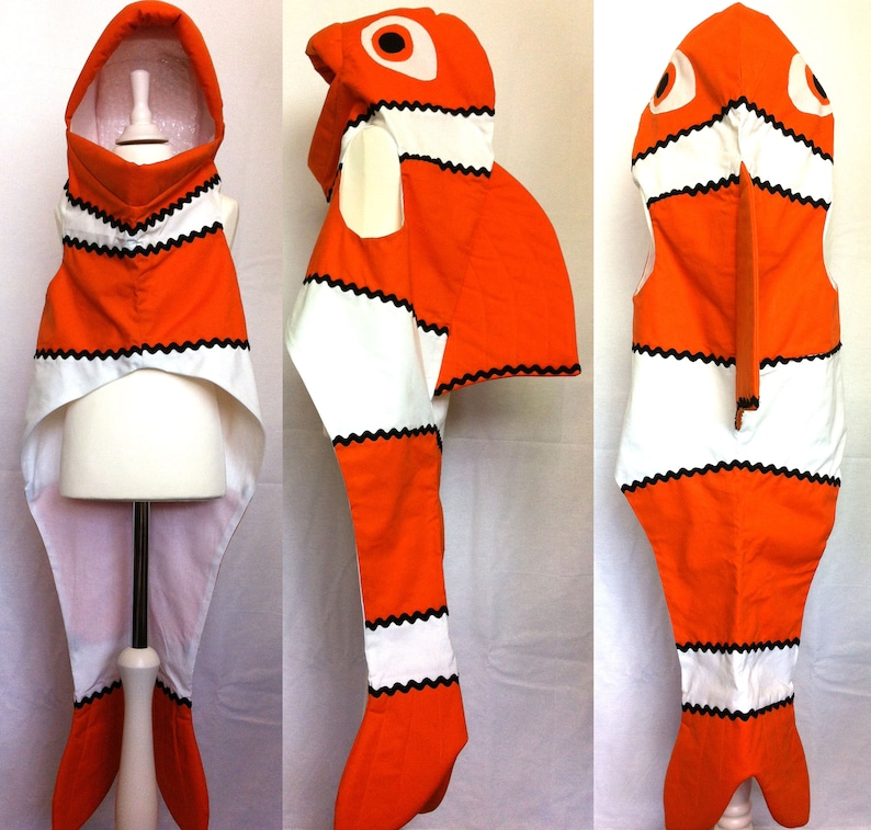 Sewing Pattern Fish Costume "cooper" - Etsy
