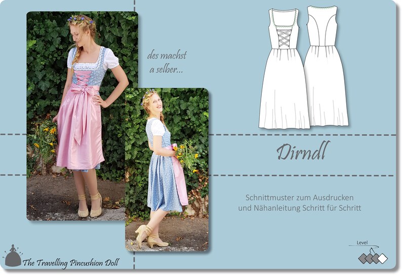E-book - Digital Pattern "dirndl Für Die Wiesn" - Etsy