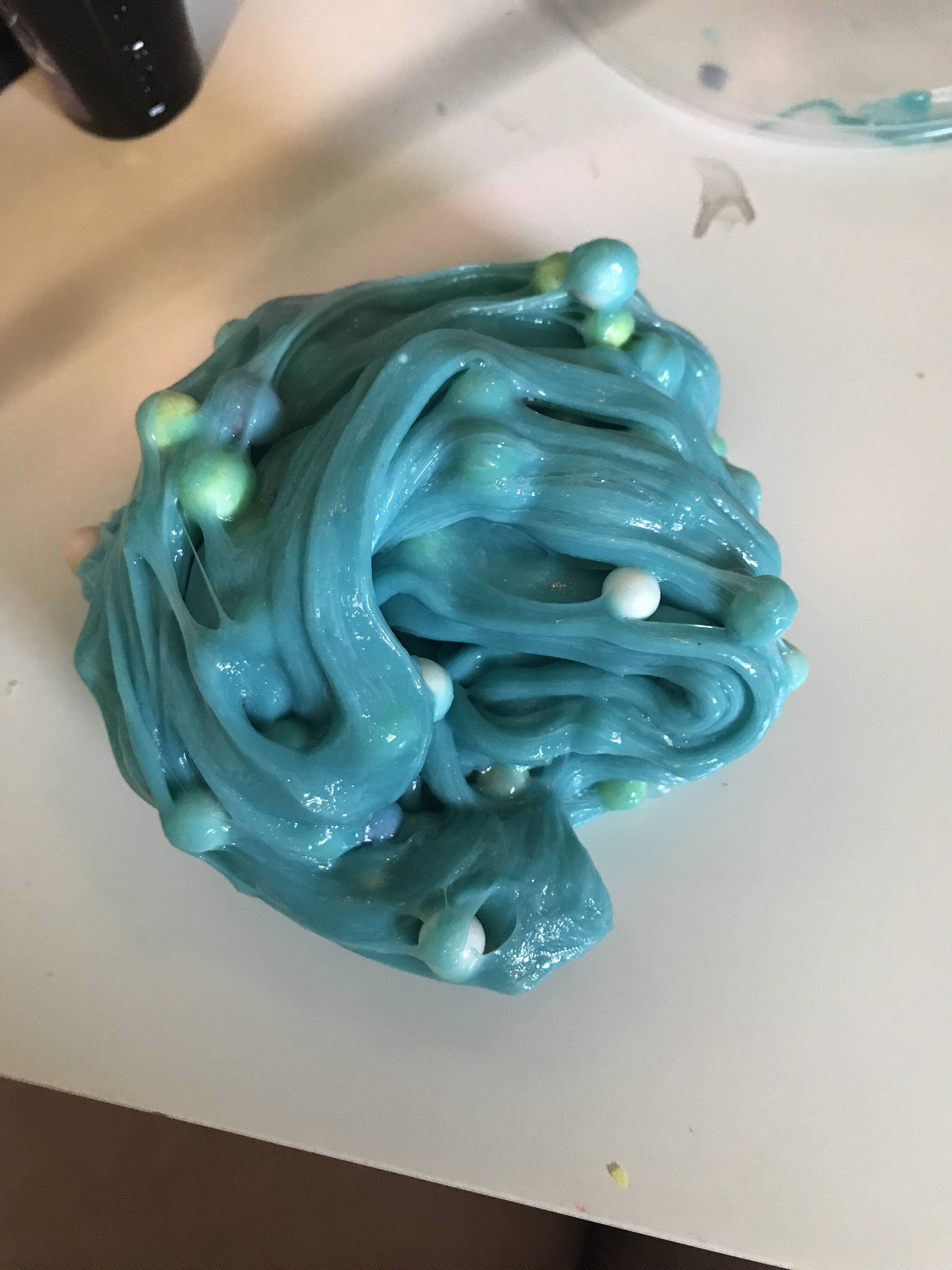 Rainbow Floam Bead Slime - Etsy