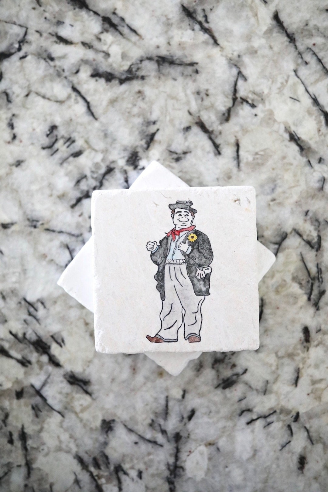 Hobo Joe Buckeye Arizona Marble Coaster Set - Etsy UK