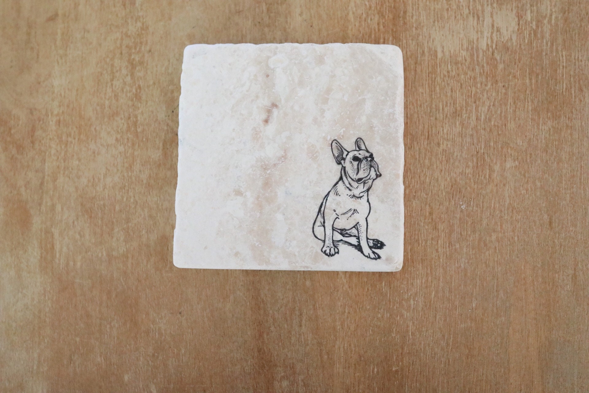French Bulldog Coasters/ Personalized Coasters Frenchie - Etsy