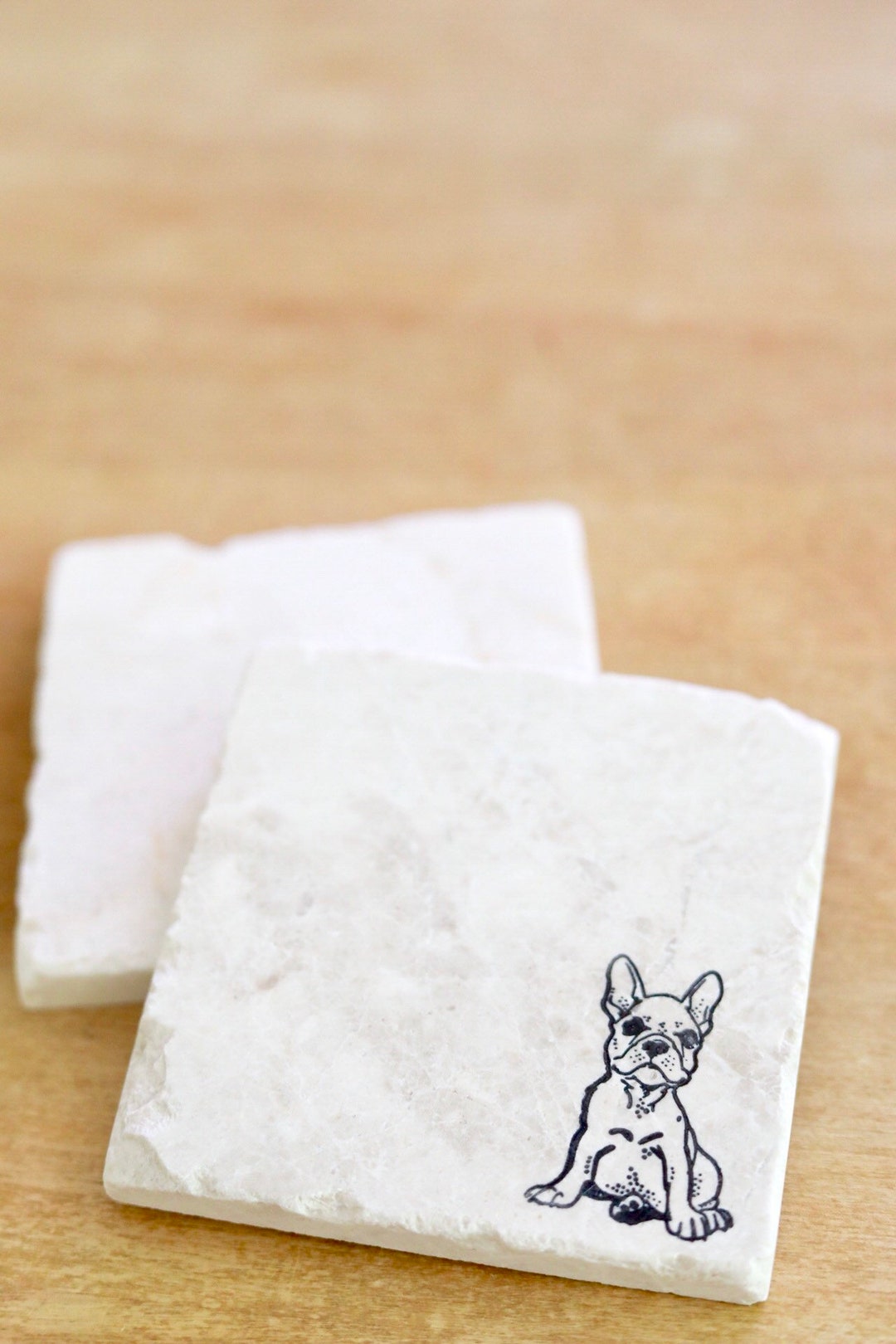 French Bulldog Coaster/ Frenchie Coaster/ French Bulldog Gift/ Frenchie ...
