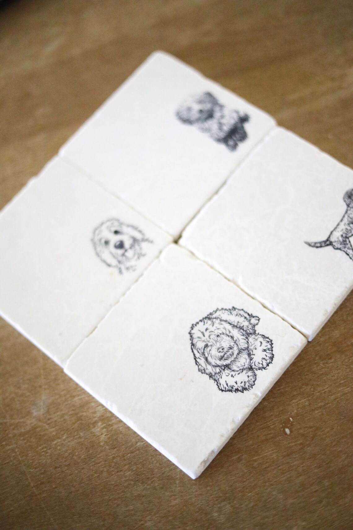 Goldendoodle Coasters Goldendoodle Mom Goldendoodle Gift | Etsy