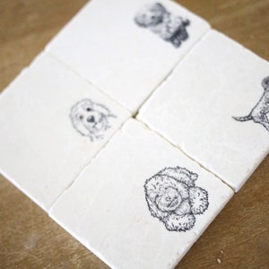 Goldendoodle Coasters, Goldendoodle Mom, Goldendoodle Gift, Labradoodle - Etsy