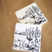 Vintage Cactus Desert Marble Coasters/ Desert Home Decor Southwestern ...