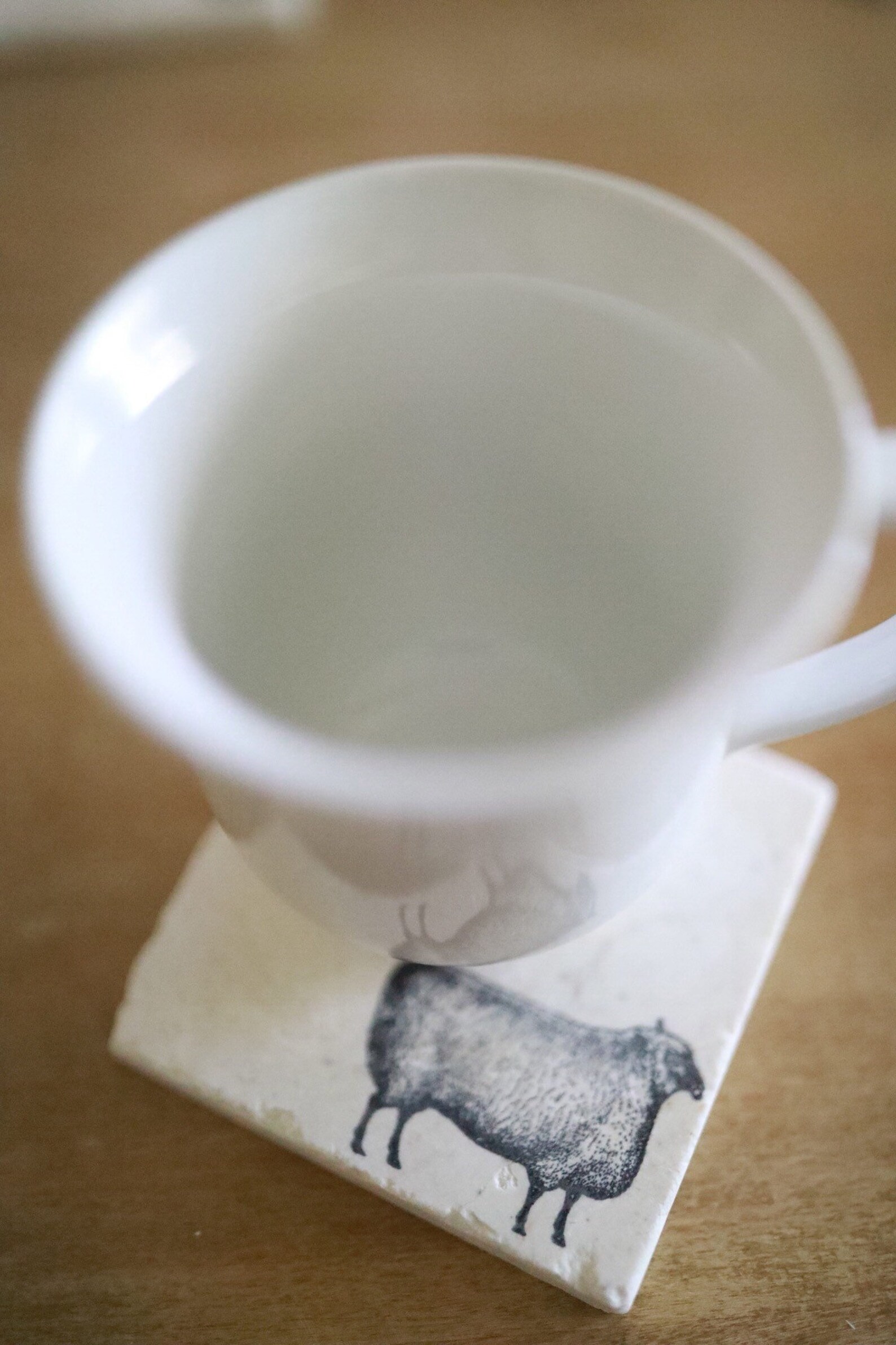Farmhouse Decor Sheep Marble Coasters/ Farmhouse Coasters/ Farm Animal ...