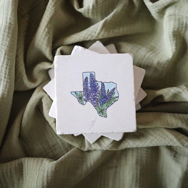Bluebonnet Watercolor - Etsy