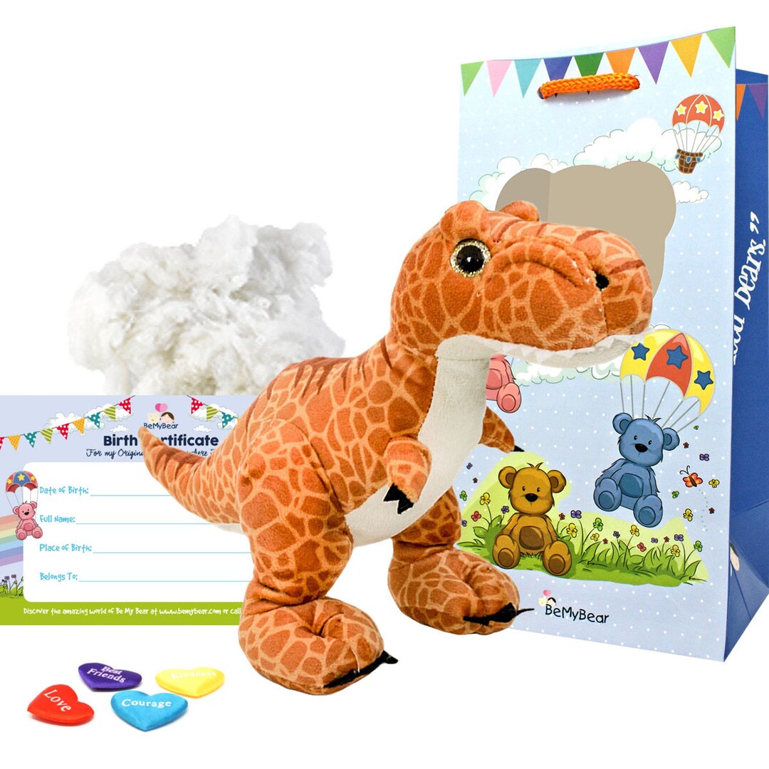8 Inch Tyrone the T-rex Make Anywhere No Sew Dinosaur Kit - Etsy