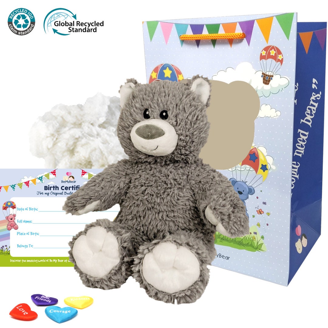 16 Inch Boon ECO FRIENDLY Bear Build Your Own Bear Kit - Etsy UK