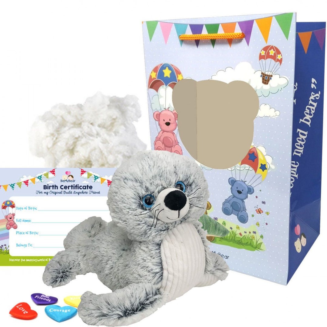 16 Inch Sloan the Seal Build Your Own Bear Kit - Etsy