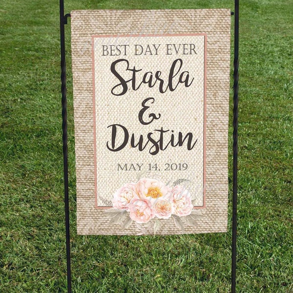Wedding Flag - Etsy