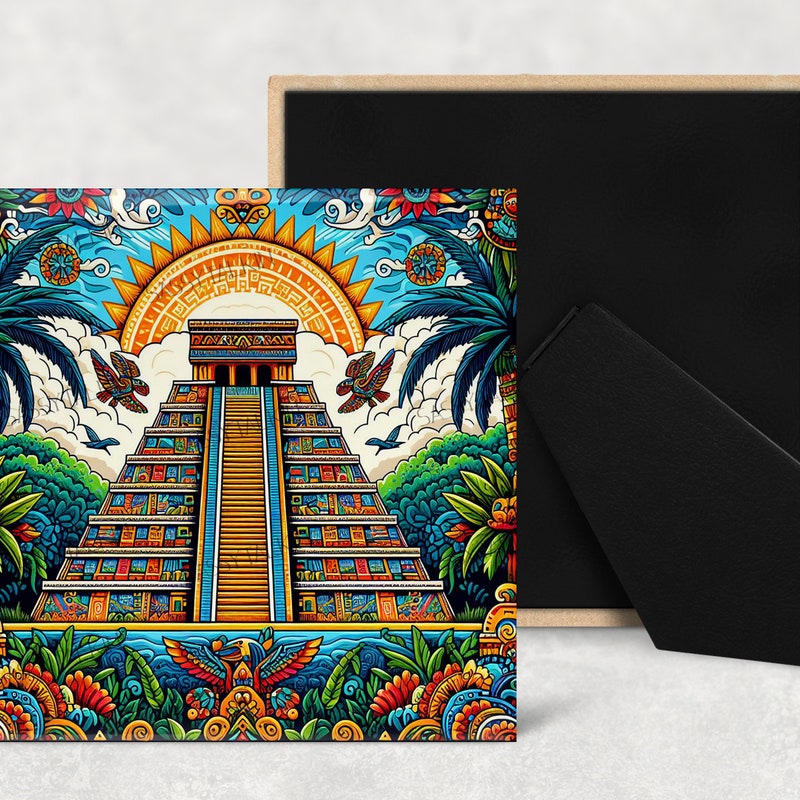 Mayan Tiles - Etsy
