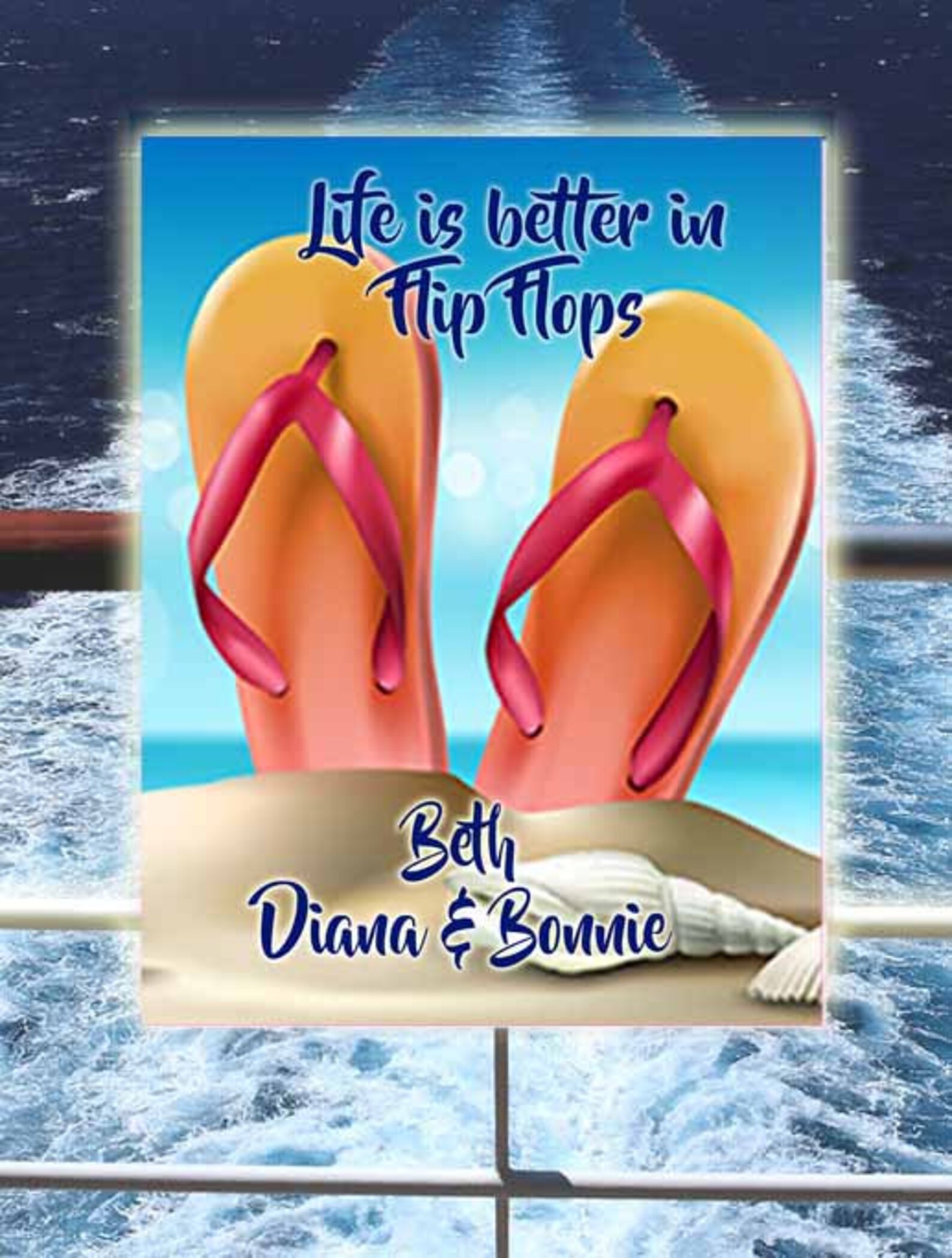 Cruise Ship Door Decoration Life Is Better In Flip Flops Etsy cruise-ship-door-decoration-life-is-better-in-flip-flops-etsy