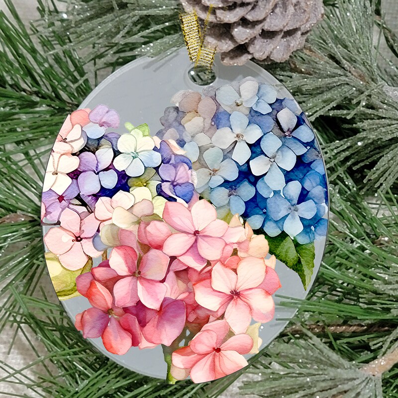 Hydrangea Ornament Etsy