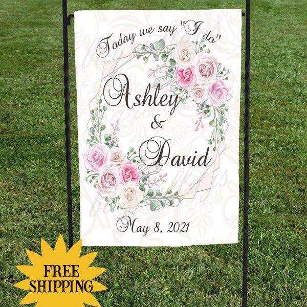 Wedding Flag - Etsy