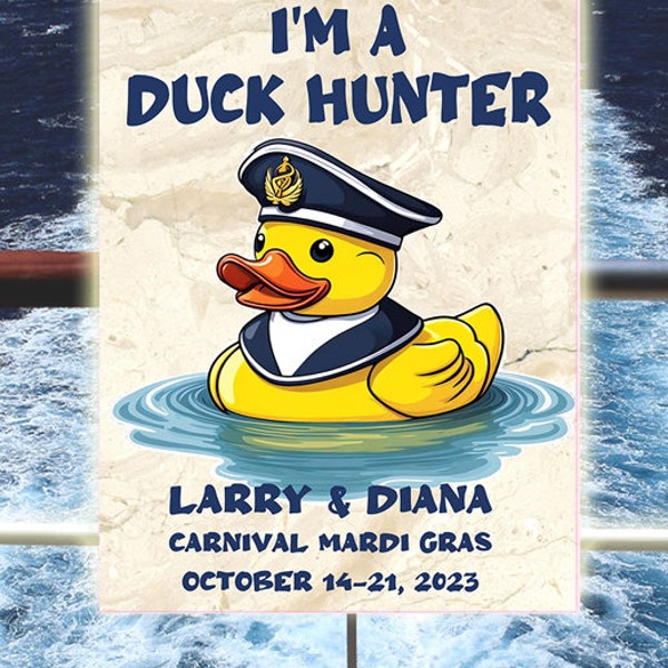 Cruise Door Duck Signs - Etsy