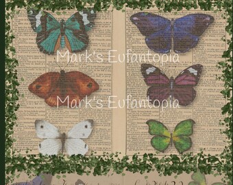 Digital Journal Kit Butterflies Instant Download - Etsy