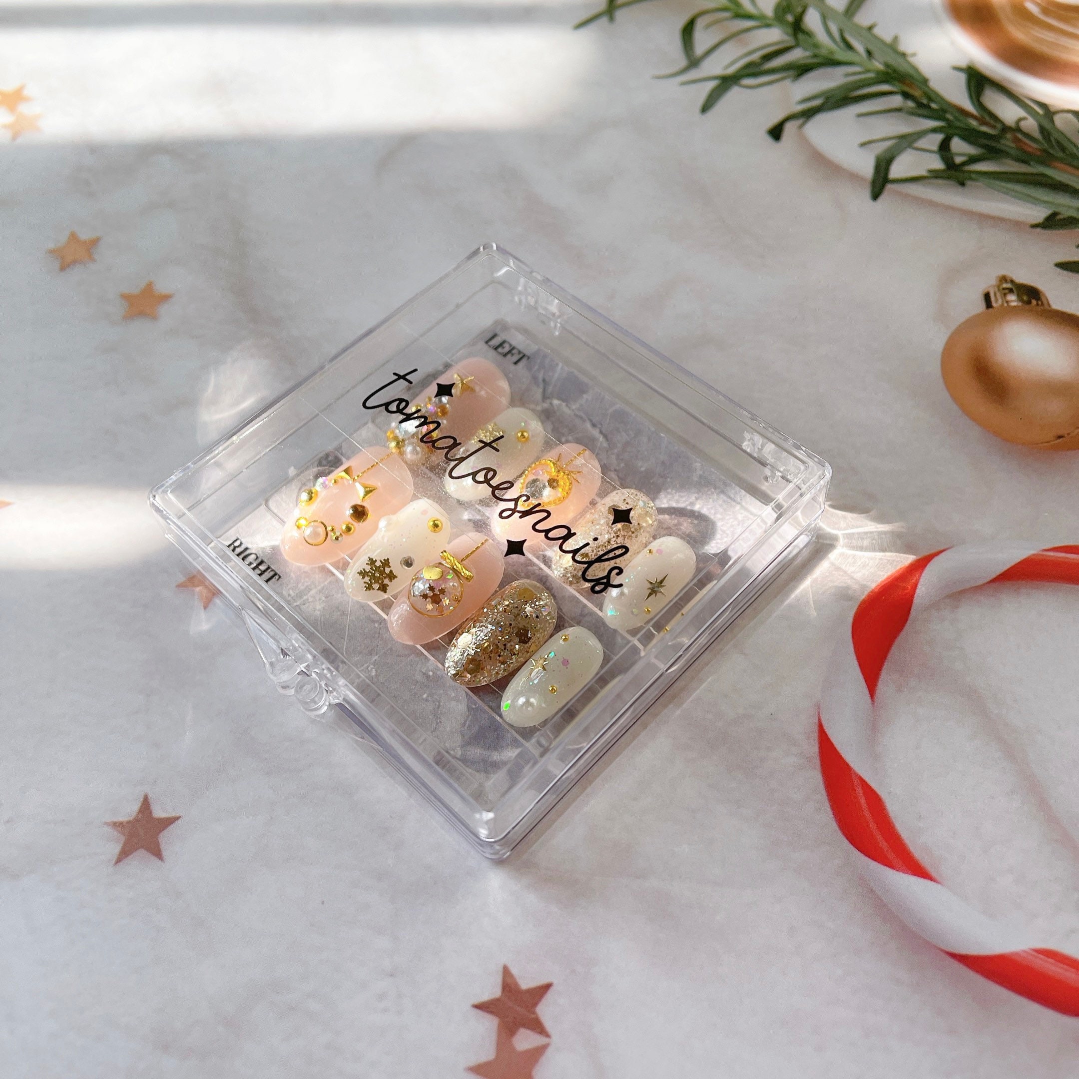 Nails Box Upgrade 1 Box for Press-on Nails Nails Storage - Etsy