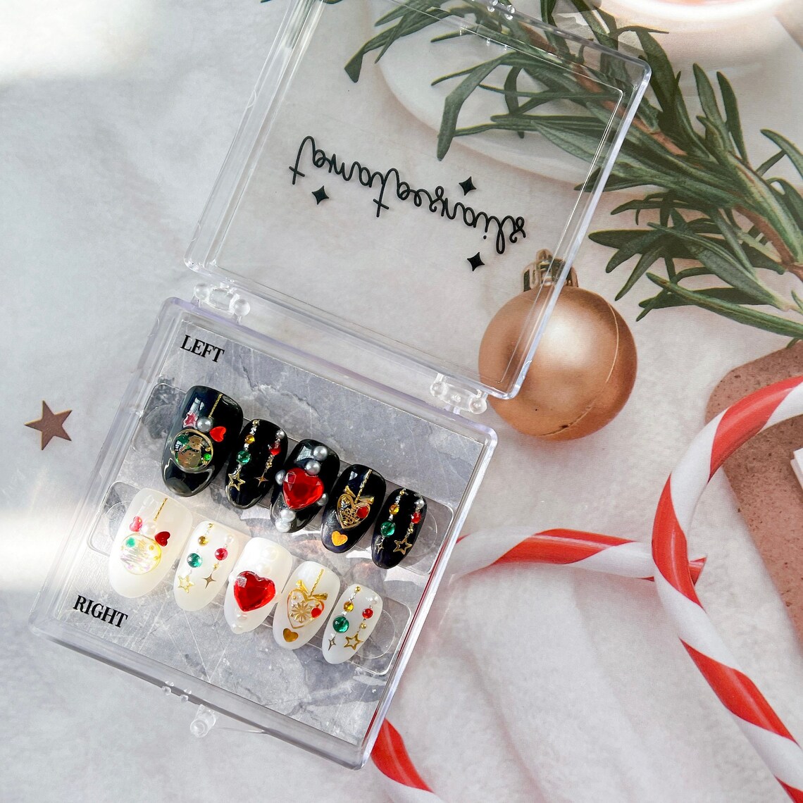 Nails Box Upgrade 1 Box for Press-on Nails Nails Storage - Etsy