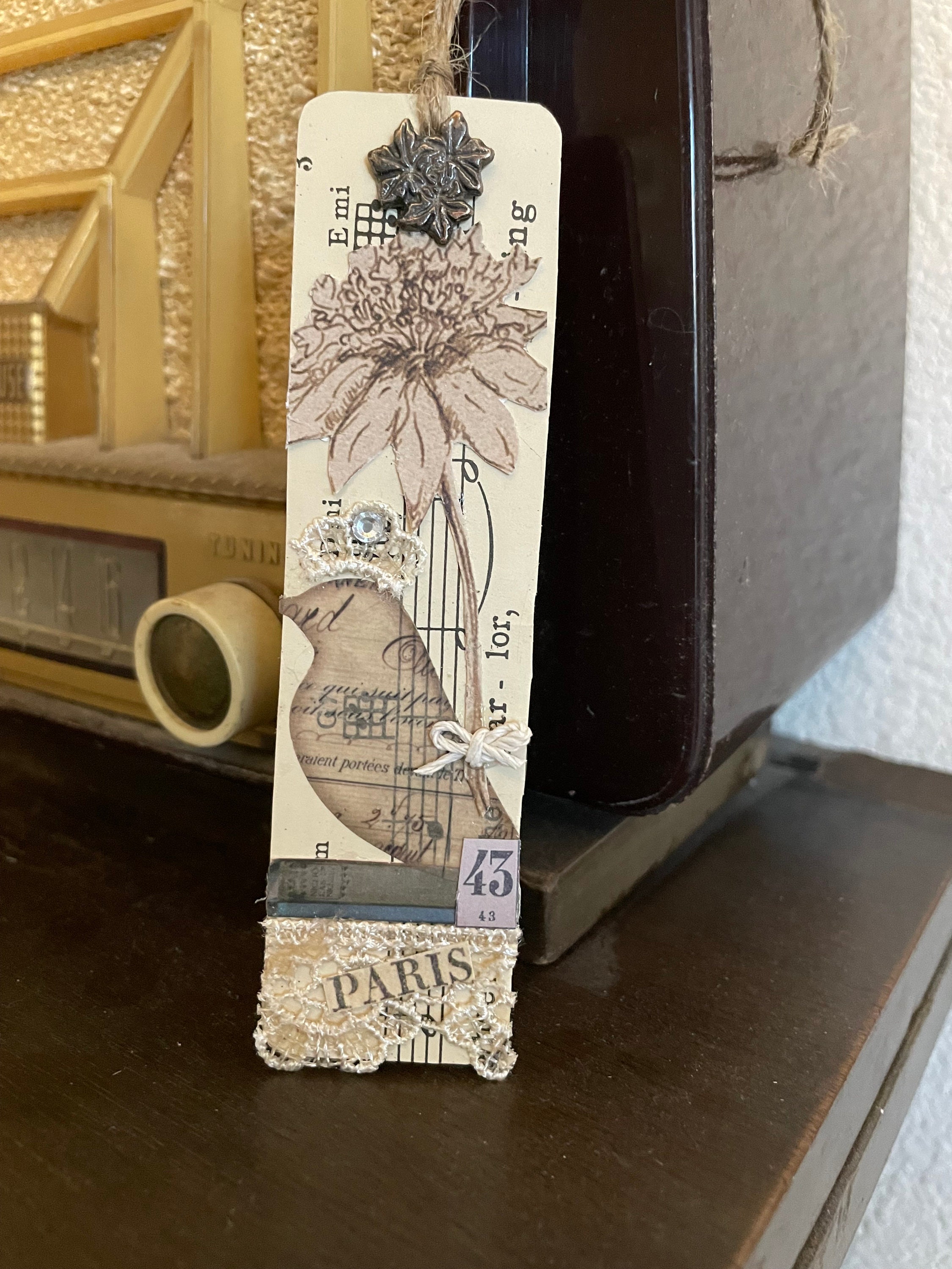 Wooden Bookmark - Etsy