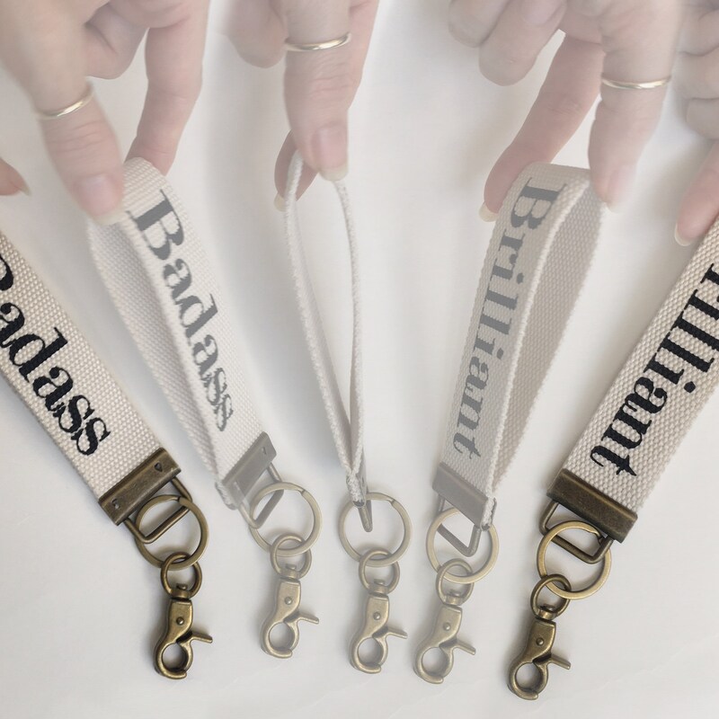 Badass Keychain - Etsy