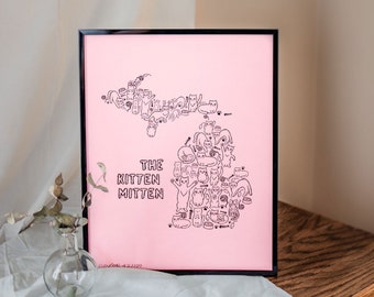 Michigan State Cat - Etsy
