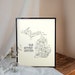 Lord of the Rings / the Hobbit Middle Earth Map of Michigan - Etsy