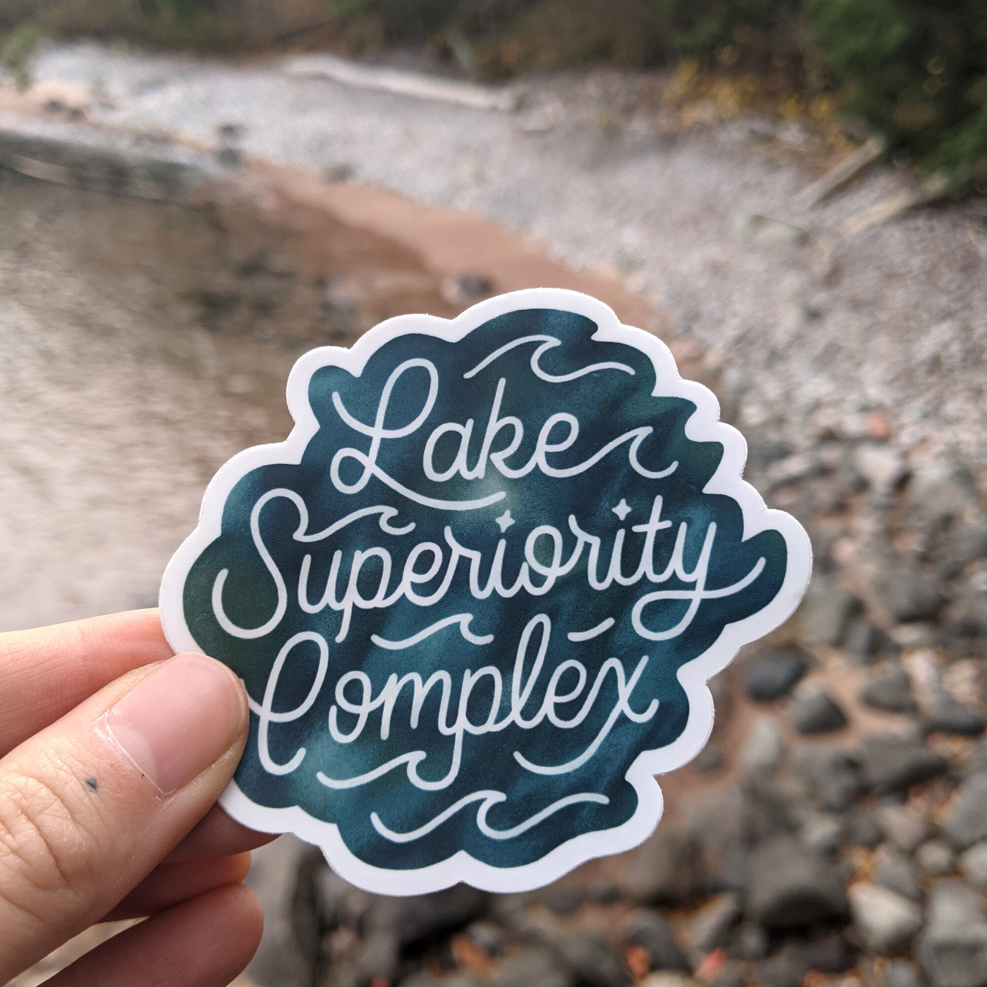 Lake Superiority Complex Sticker Lake Superior Gift - Etsy