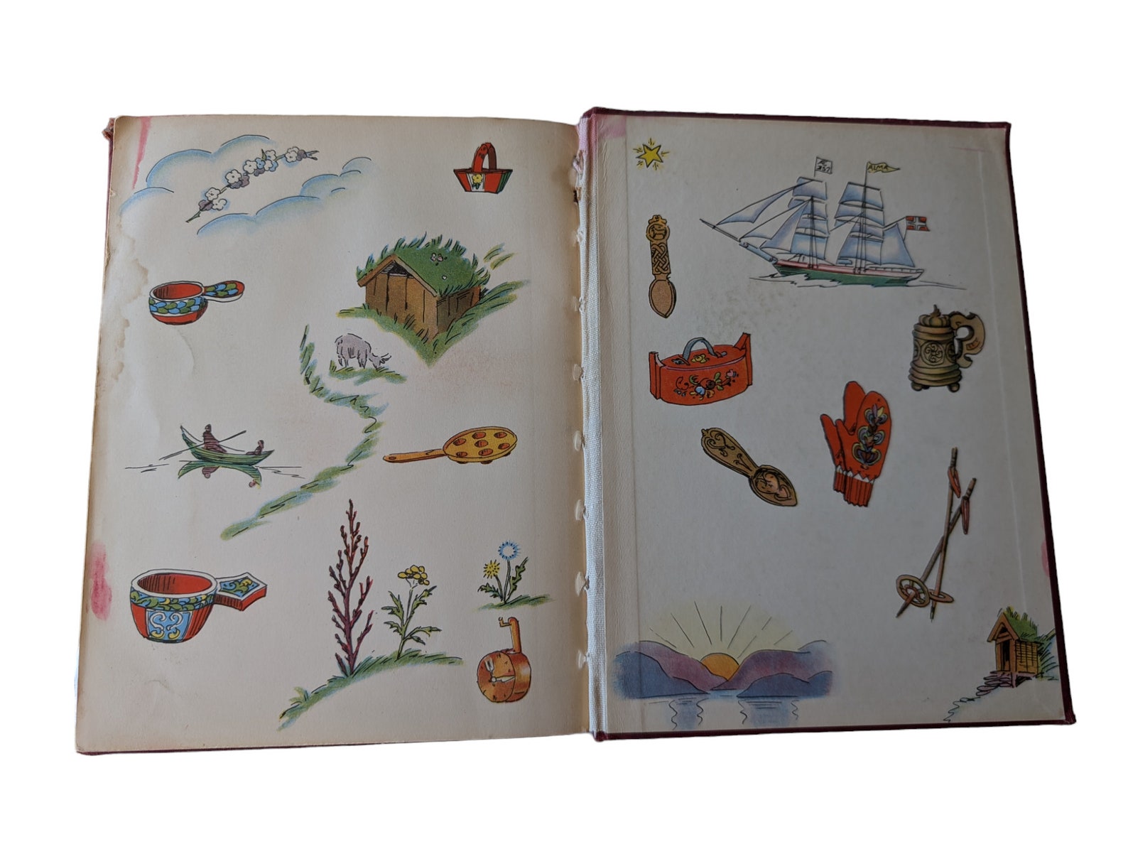 Cyclone Goes A-viking Eva Kristoffersen Norwegian American Children's ...