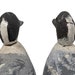 Antique Rustic Primitive Marked Matching Mated Pair of 2 White Gray ...