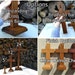 Solid Oak Mini Cross With Base, Small Cross, Cross on Stand, Oak Cross ...