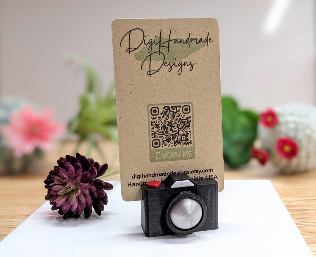Camera Photo Holder, Holds up to 5"x7" and Smaller Photos, Place Cards ...