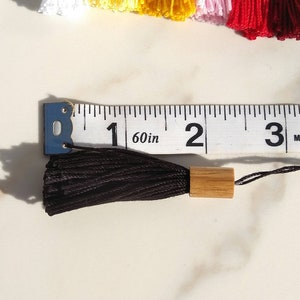 Handmade Tassels, Bookmark Tassels, Bulk Tassels for Bookmarks, Small ...