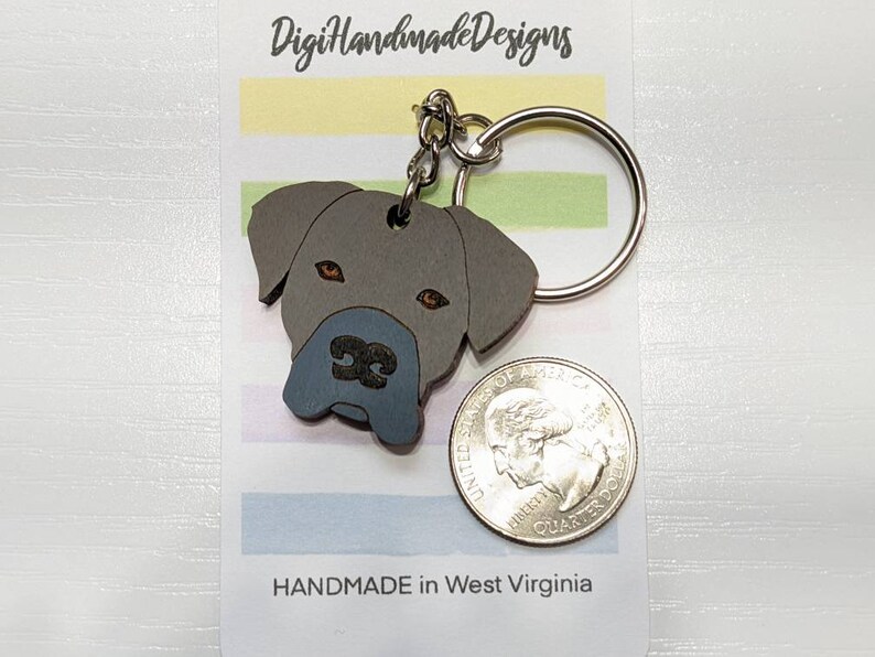 Cane Corso Keychain // Italian Mastiff Bag Charm / Gift for | Etsy