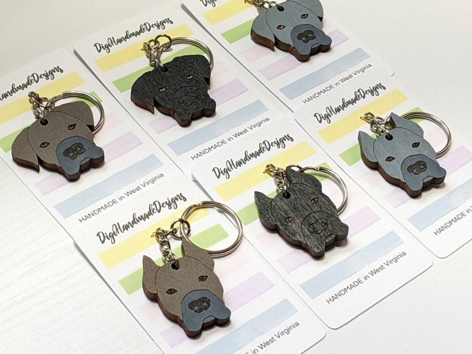 Cane Corso Keychain // Italian Mastiff Bag Charm / Gift for | Etsy