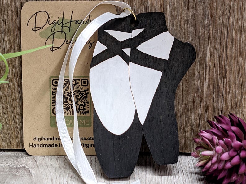Ballet Slipper Ornament, Gift for Ballerina Dancer, Ballet Shoes ...