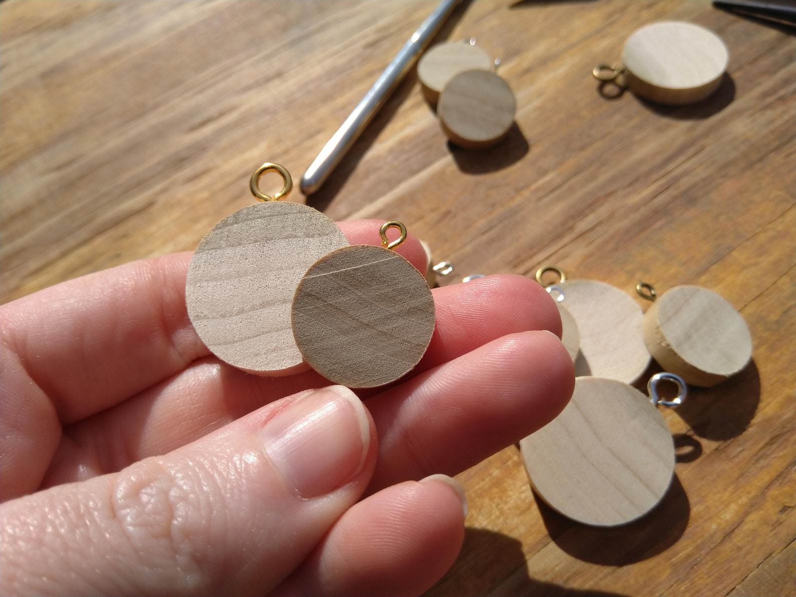 Bulk Charms Blank Wood Charms Craft Charms Wood Pendant - Etsy