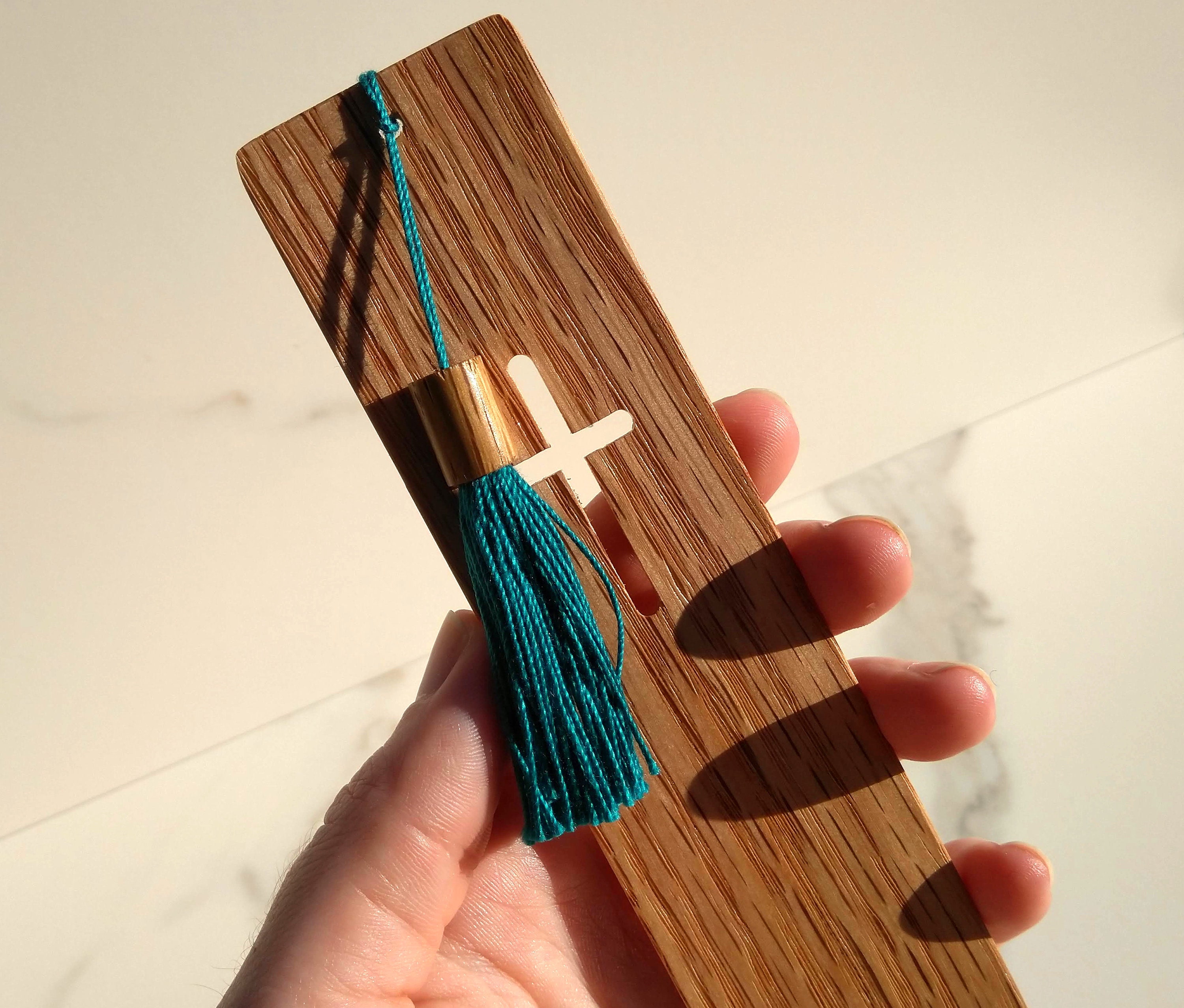 Cross Bookmark Gift Ready Bookmark Gifts Under 20 Wooden | Etsy