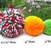 Multicolored Pompoms Mixed Color Pompom Colorful Pom Pom - Etsy