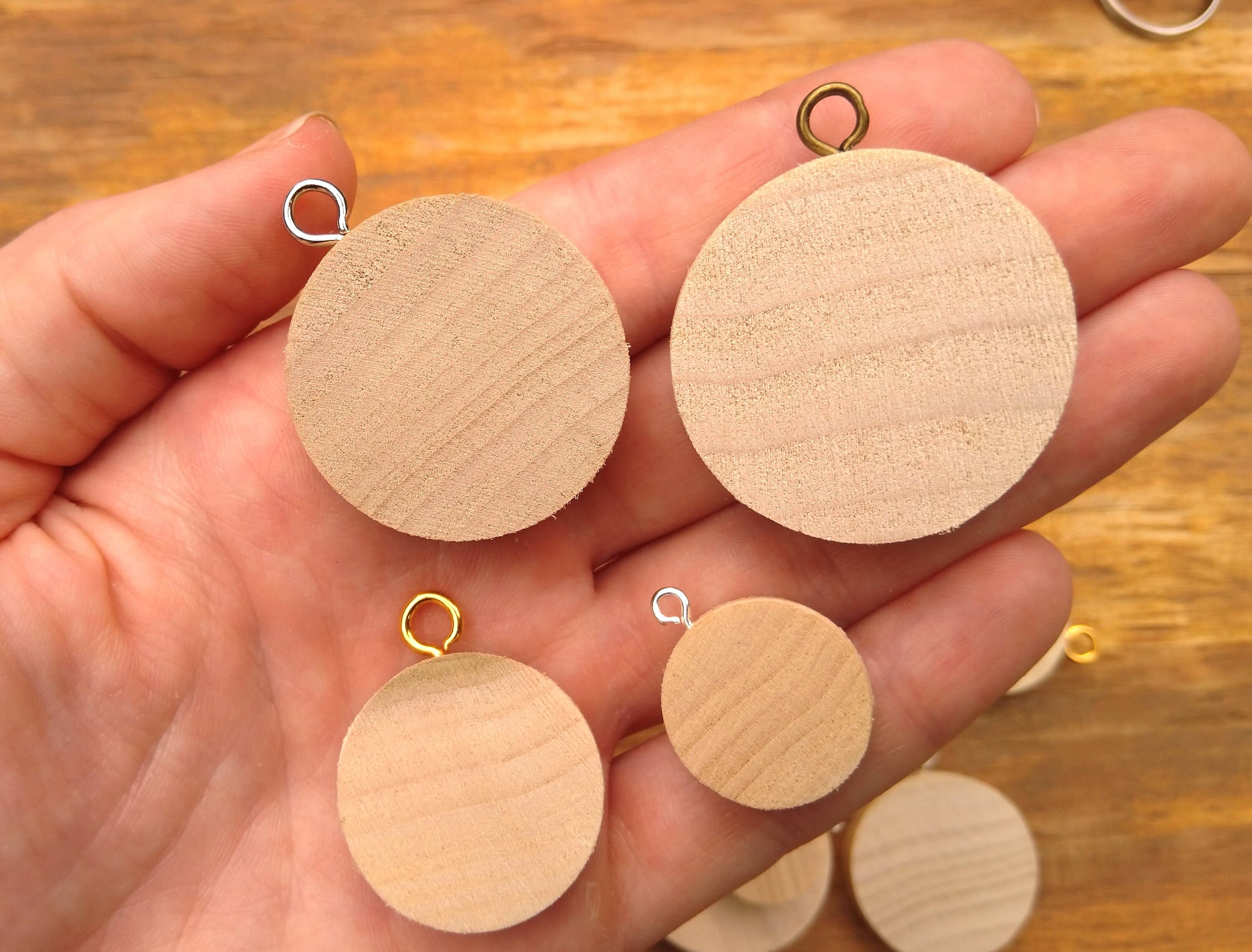 Bulk Charms Blank Wood Charms Craft Charms Wood Pendant - Etsy