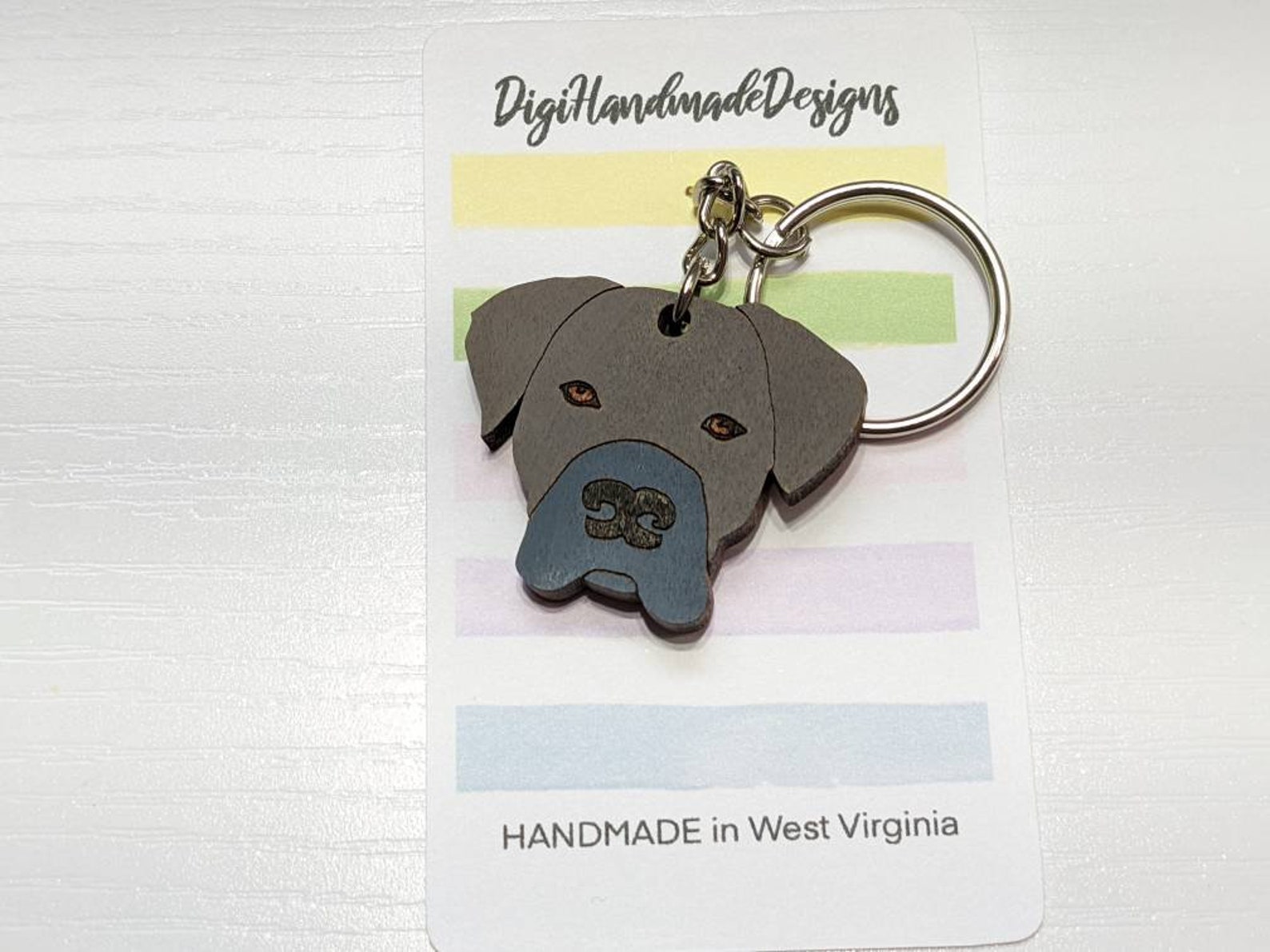 Cane Corso Keychain // Italian Mastiff Bag Charm / Gift for | Etsy