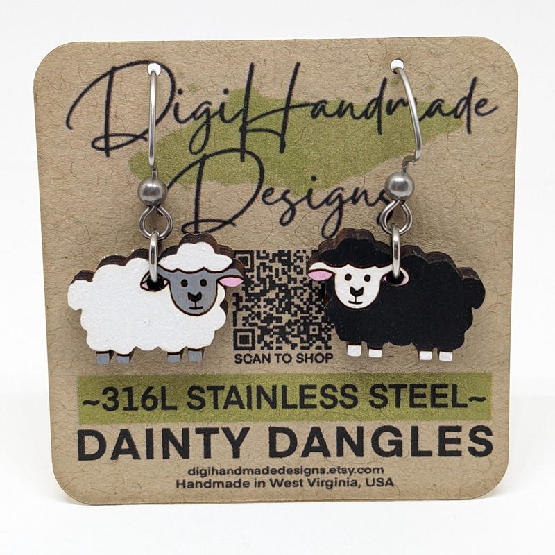 Sheep Themed Jewellery - Etsy