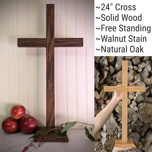 Large Wooden Cross - Etsy