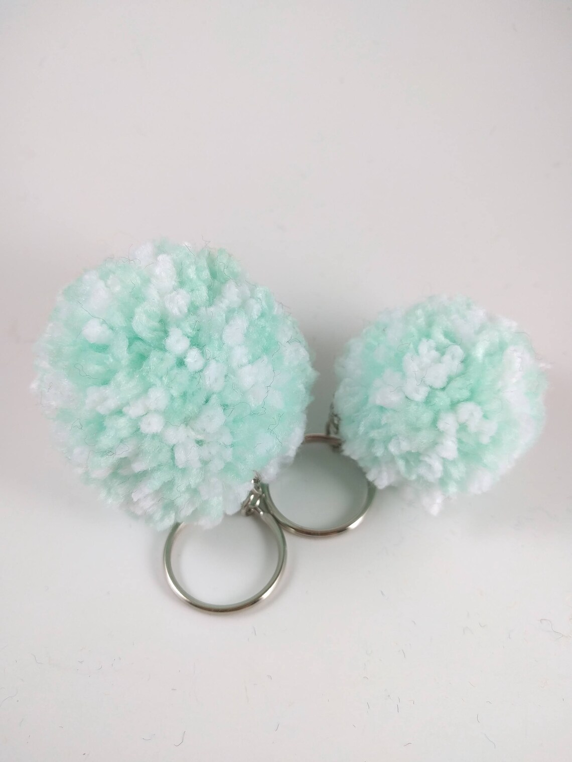 Pom Pom Key Chain Pom Pom Bag Accessory Pompom Bag Charm - Etsy
