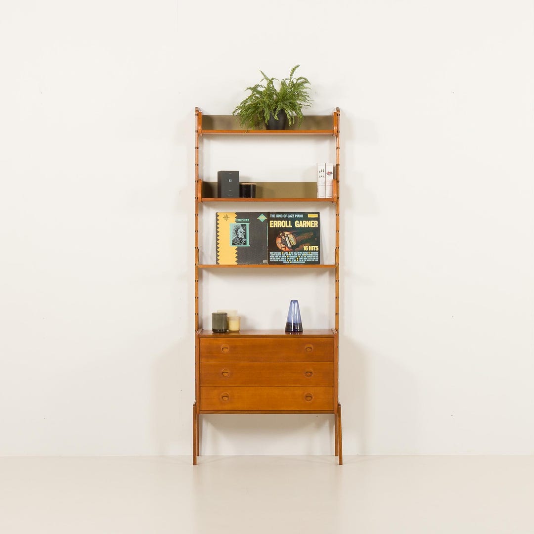 Scandinavian Freestanding Wall Unit "ergo", John Texmon for Blindheim ...