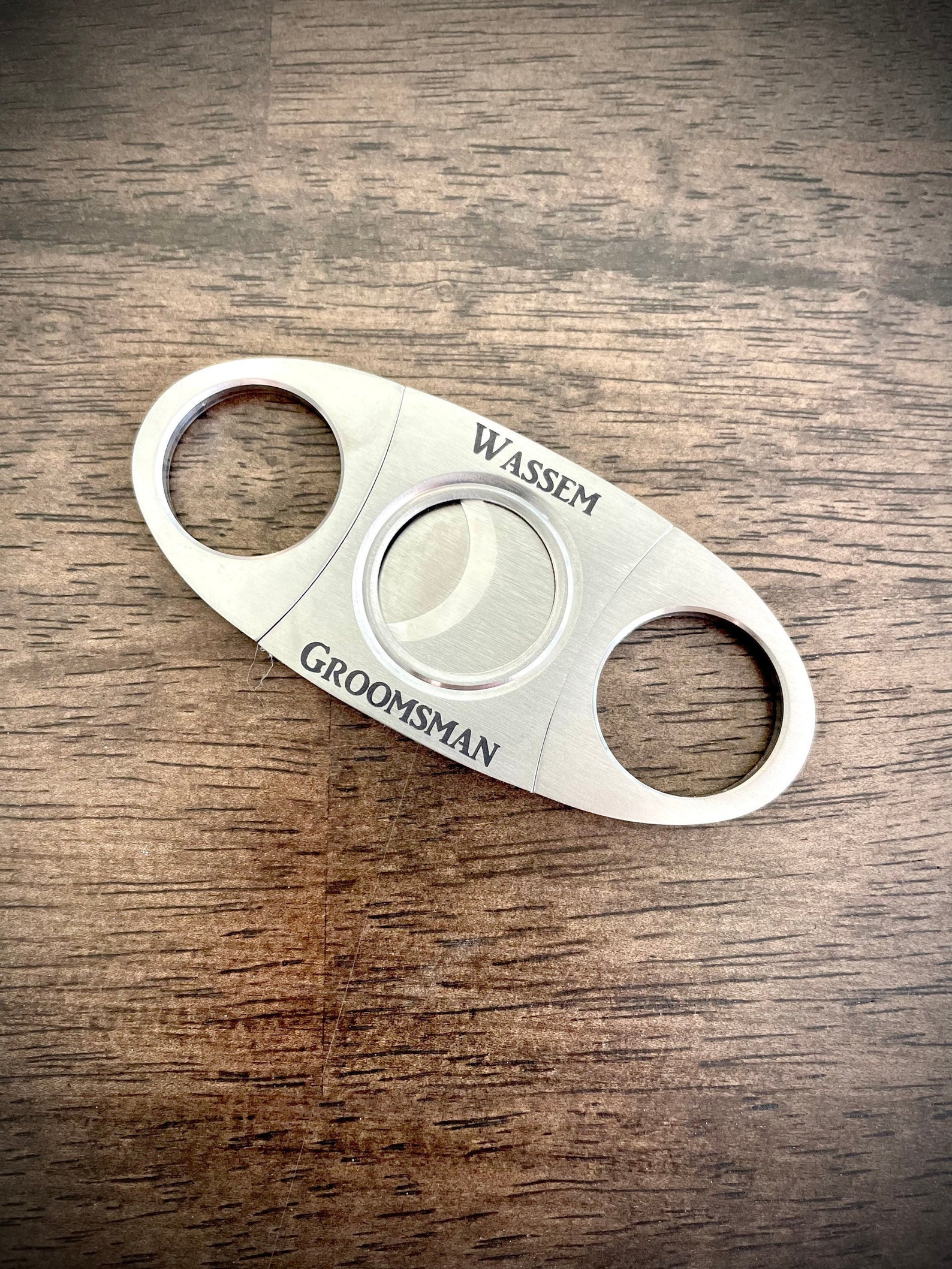 Custom Cigar Accessories Engraved Cigar Cutter Groomsmen - Etsy
