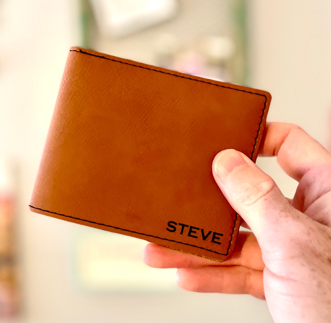 Husband Wallet Gift, Personalized Anniversary Gift, Boyfriend Wallet ...