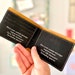 Personalized Wallet for Anniversary, Personalized Anniversary Gift ...