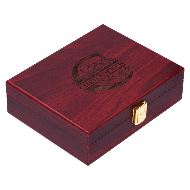 Custom Engraved Rosewood Cigar Box – Groomsmen Gift - Etsy